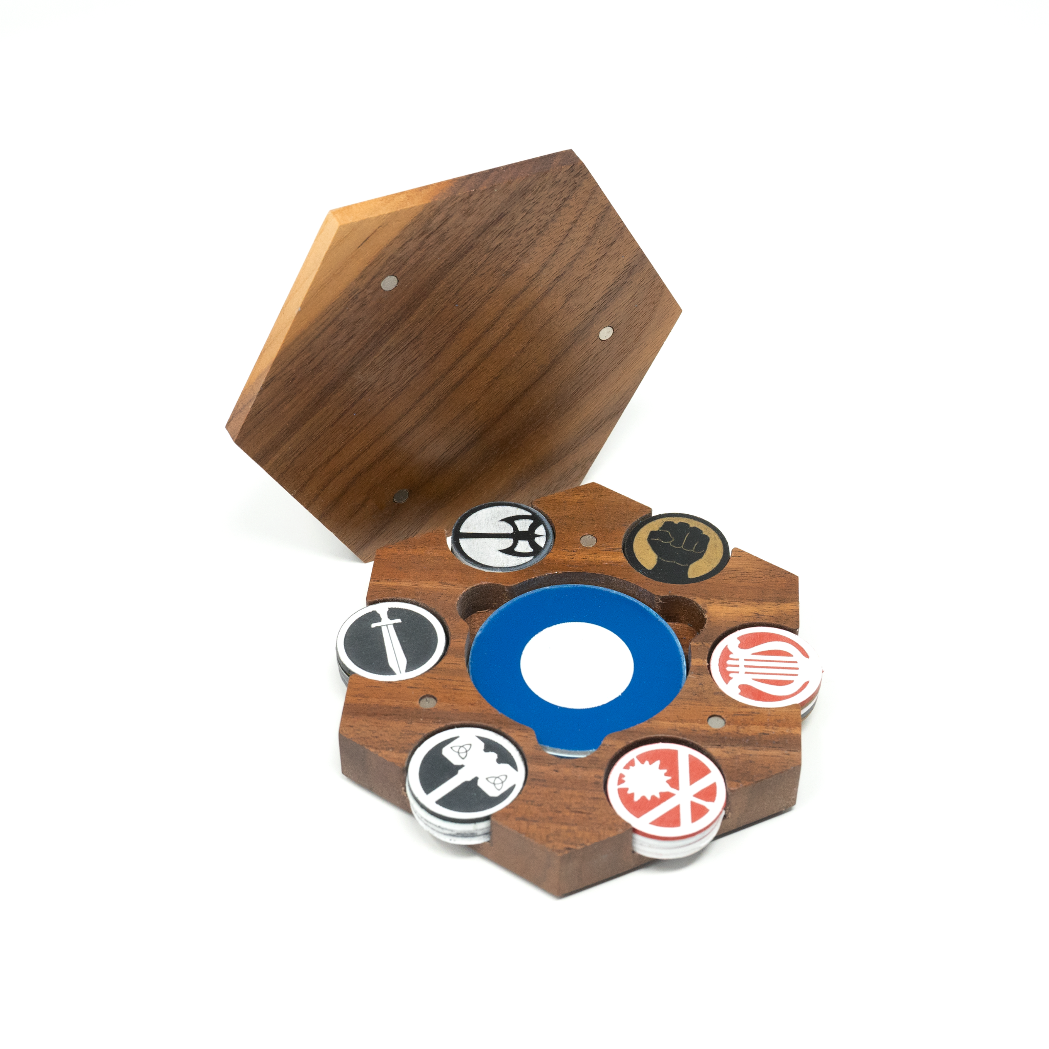 Minimalist Miniature Tokens & Deluxe Box – Darkwood Gaming